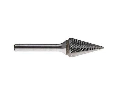 12mm x 19mm x 6s Cone Carbide Burr Double Cut www.engineeringsupplies ...