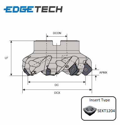 Face Milling Bodies 45° - Page 2 - engineeringsupplies.co.uk