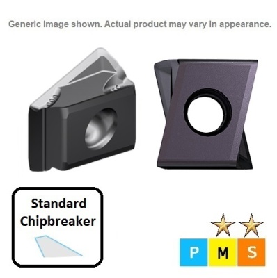 LNHU 130608-R ET63P Ground Carbide 90° Tangential Shoulder Milling ...