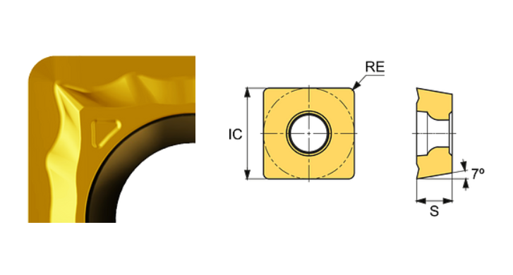 SCMT 09T304-BF ET801 Carbide Finishing Inserts - engineeringsupplies.co.uk