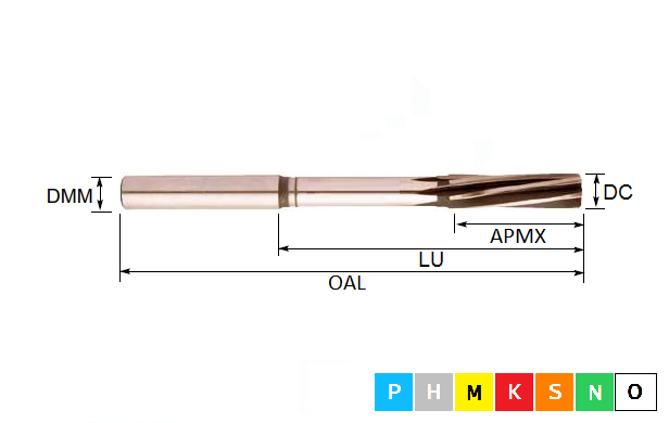 Standard Machine & Hand Reamers - engineeringsupplies.co.uk