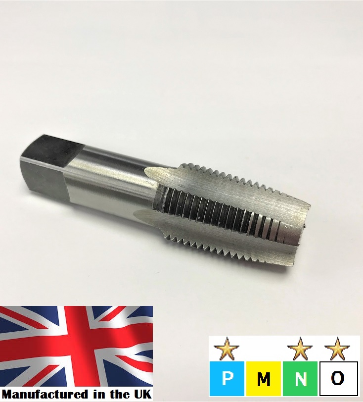 1.1/2 x 11.5 NPT No.1 Taper Hand Tap Carbon Steel - engineeringsupplies ...