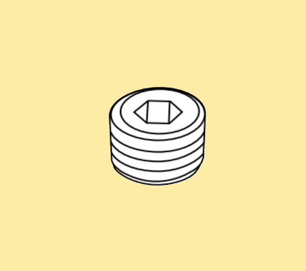 Blanking Plug G1/8 - Coolant Connection Spare - engineeringsupplies.co.uk