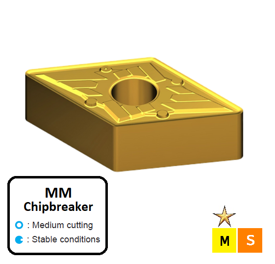 DNMG 150404-MM ET23P Carbide Medium Cutting Inserts - engineeringsupplies.co.uk
