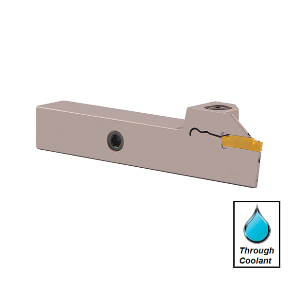 2mm Wide Cut Left Hand External Grooving Holder (20mm x 20mm Shank ...