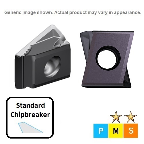 LNHU 130608-R ET63P Ground Carbide 90° Tangential Shoulder Milling ...