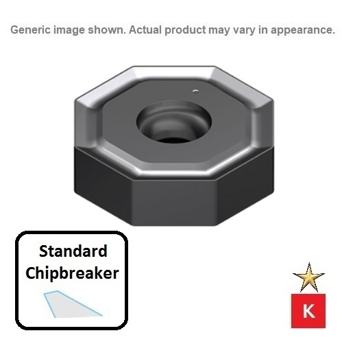 ONMU 080612 ET52C Carbide 45° Face Milling Inserts M1645-ON08 ...