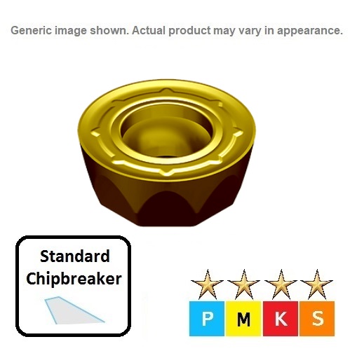 RPMT 08T2MO ET612 Carbide 0° Profile Milling Inserts ...