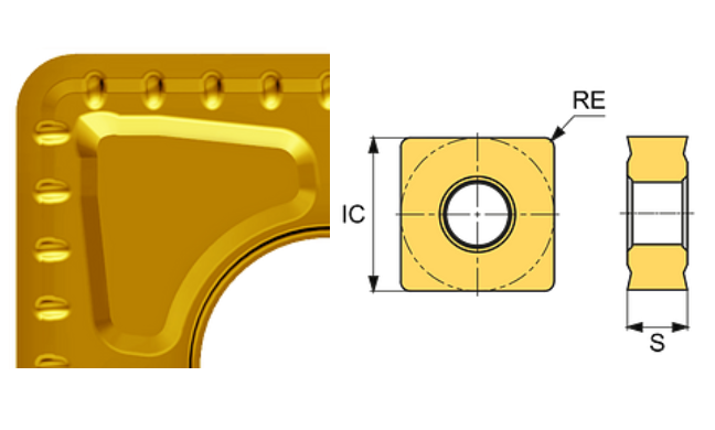 SNMG 120416-KR ET315C Carbide Roughing Inserts - engineeringsupplies.co.uk