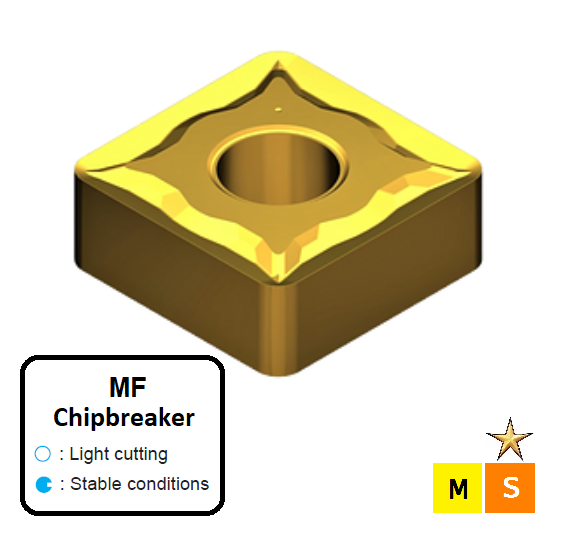 SNMG 120412-MF ET41P Carbide Finishing Inserts - engineeringsupplies.co.uk
