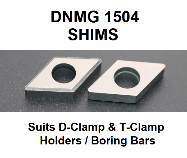 Spare Shim for D-Clamp & T-Clamp Holders that take DNMG1504 Inserts ...