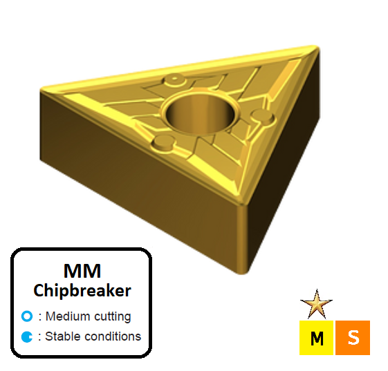 TNMG 160408-MM ET23P Carbide Medium Cutting Inserts - engineeringsupplies.co.uk
