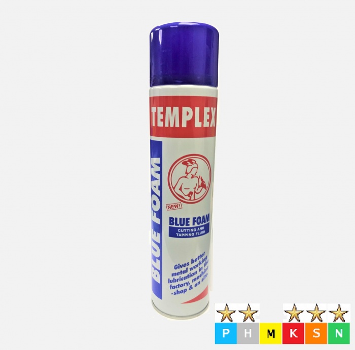 TEMPLEX - BLUE FOAM Cutting & Tapping Fluid - engineeringsupplies.co.uk