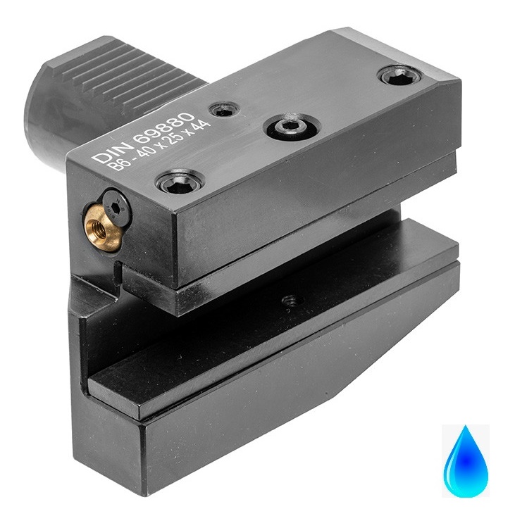 VDI30 (DIN69880) B6, 20mm - 16mm Square Shank, Radial Tool Holder, Left ...