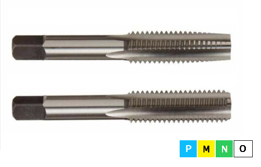 1.3/4 x 11 BSPF Set of Hand Taps HSS - engineeringsupplies.co.uk