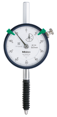 0 - 20mm Travel (0.01mm Resolution), Shock Proof, Standard Metric Dial Indicator (Plunger), 57mm ...